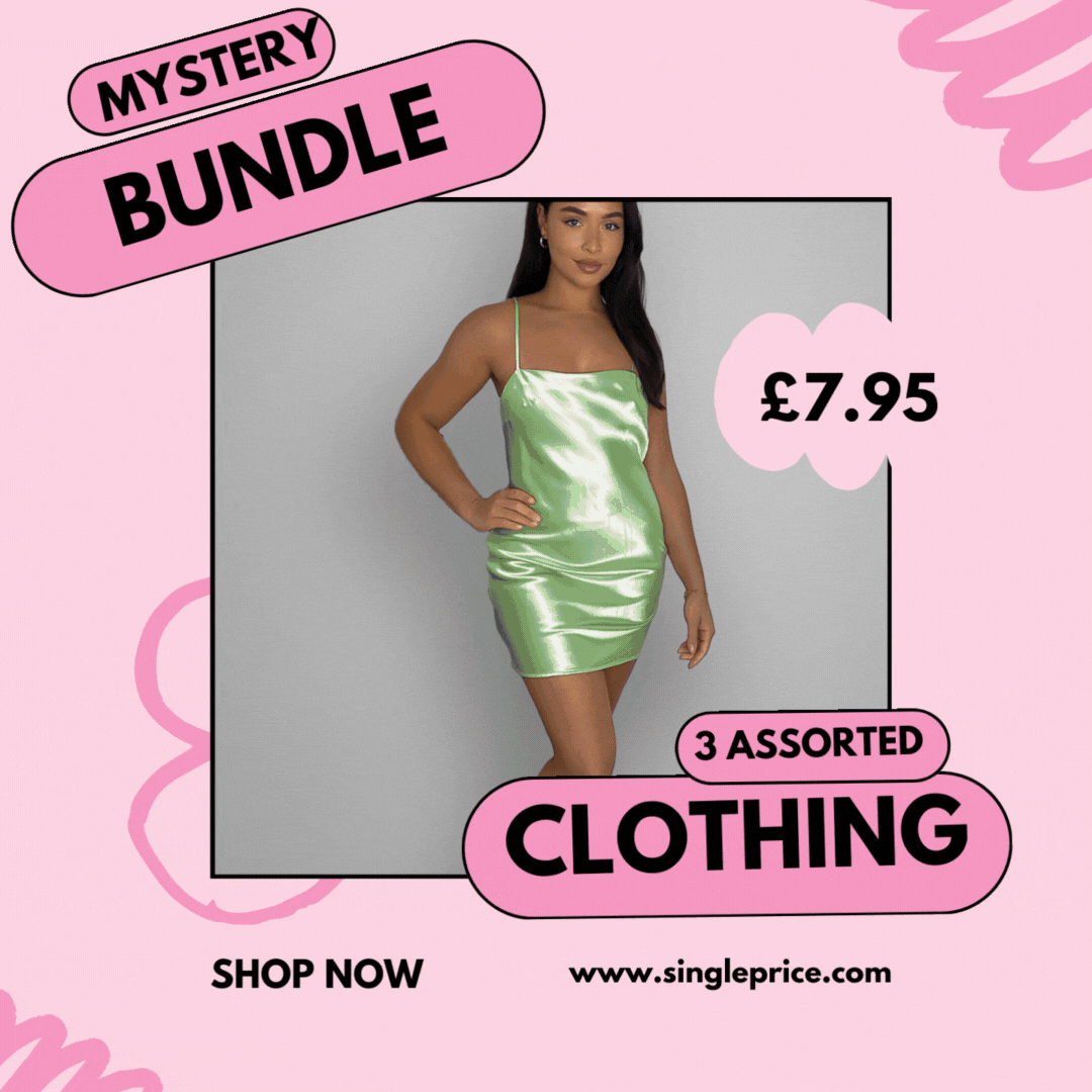 Mystery Bundle 3 Assorted Clothing